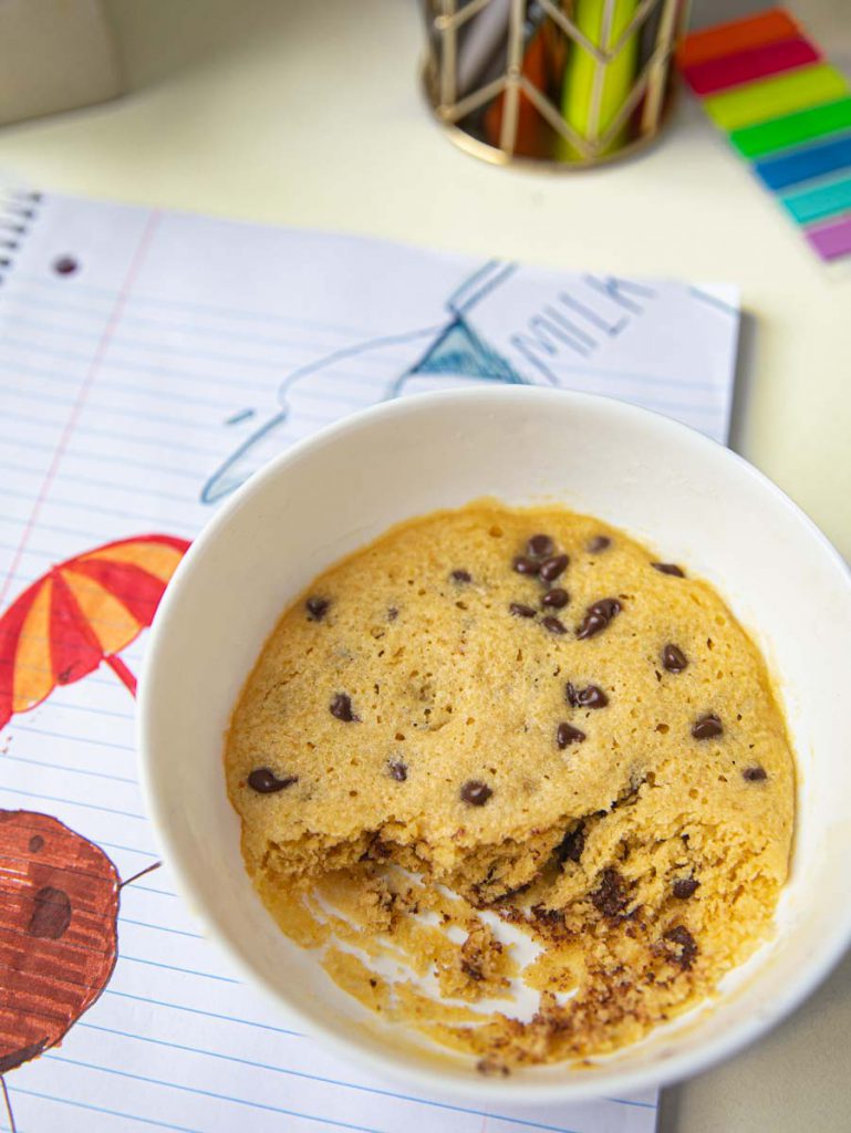 Microwave Chocolate Chip Cookie in 1 Minute | Dorm Room Cook