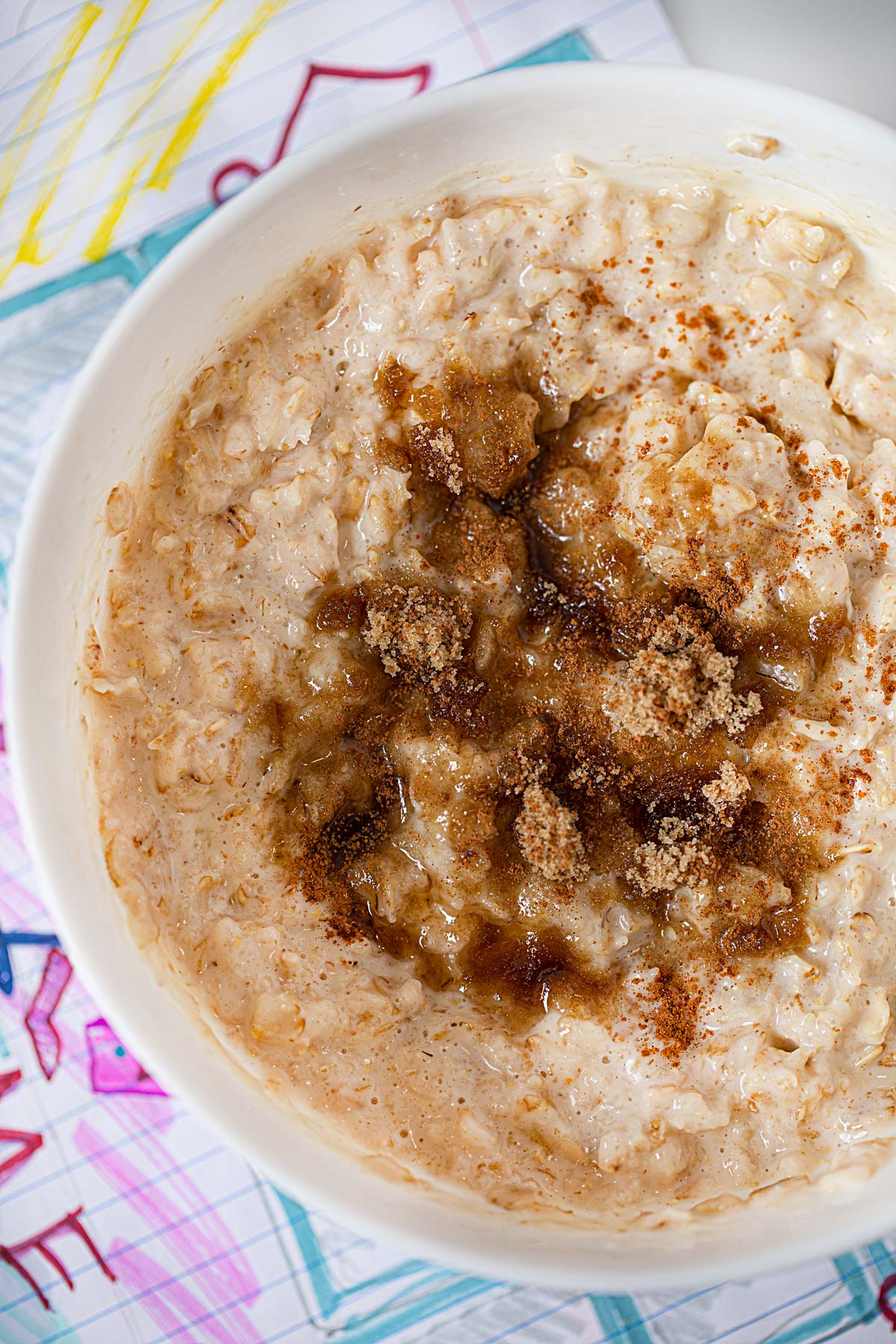 Microwave Extra Creamy Oatmeal Recipe - Dorm Room Cook