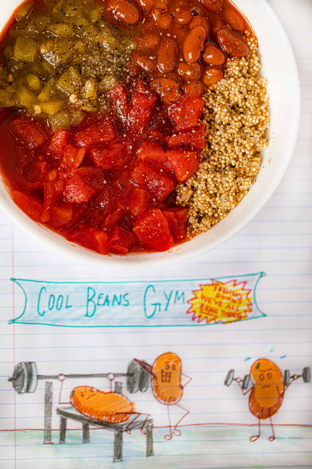 Microwave Quinoa Chili Recipe (Hearty & Vegetarian) - Dorm Room Cook