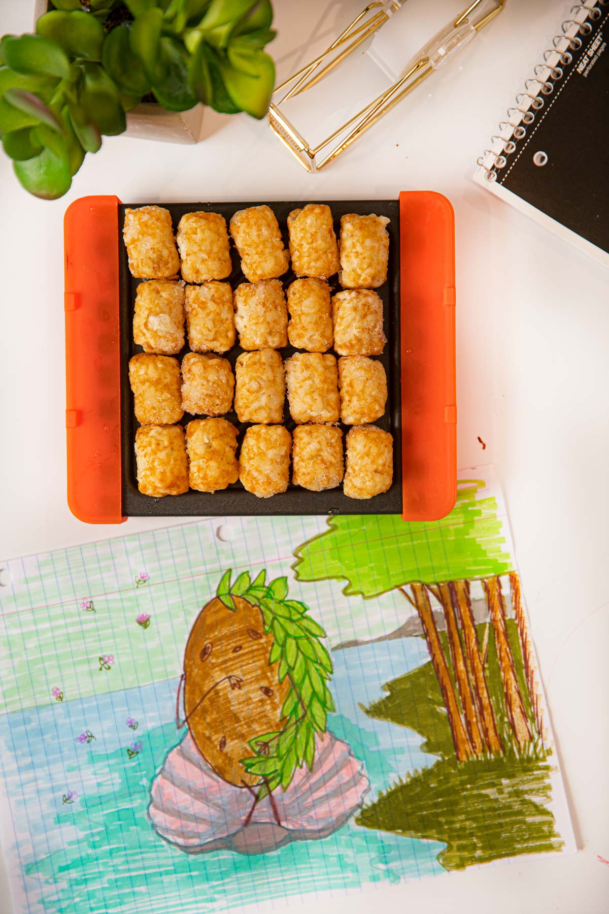 Crispy Microwave Tater Tots: 5-Min Dorm Snack Hack