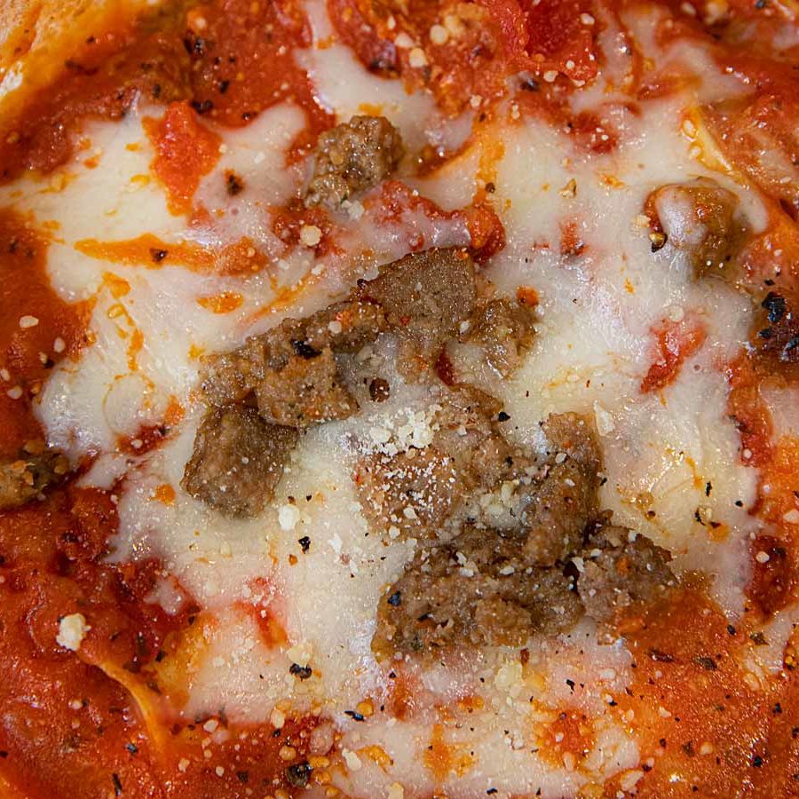 Microwave Cheesy Beef Lasagna - Dorm Room Cook